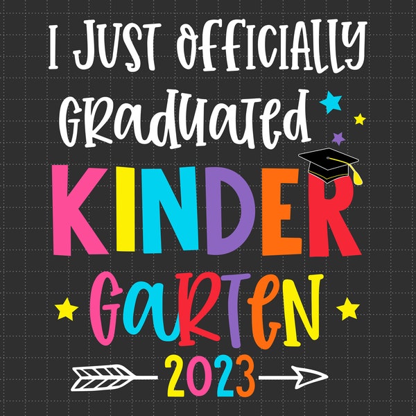 Kindergarten Graduation 2023 Svg - Etsy