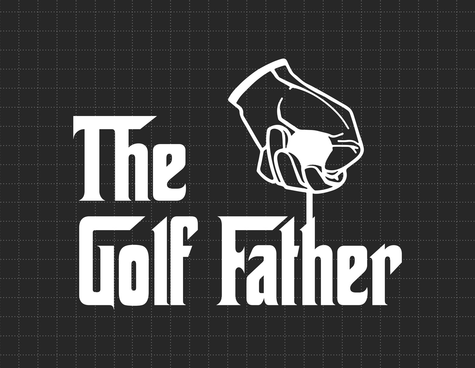 The Golf Father Svg Golfing Svg the Golf Dad Svg Best Dad | Etsy