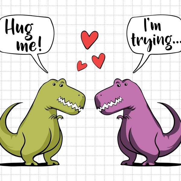 Dinosaur Valentine - Etsy