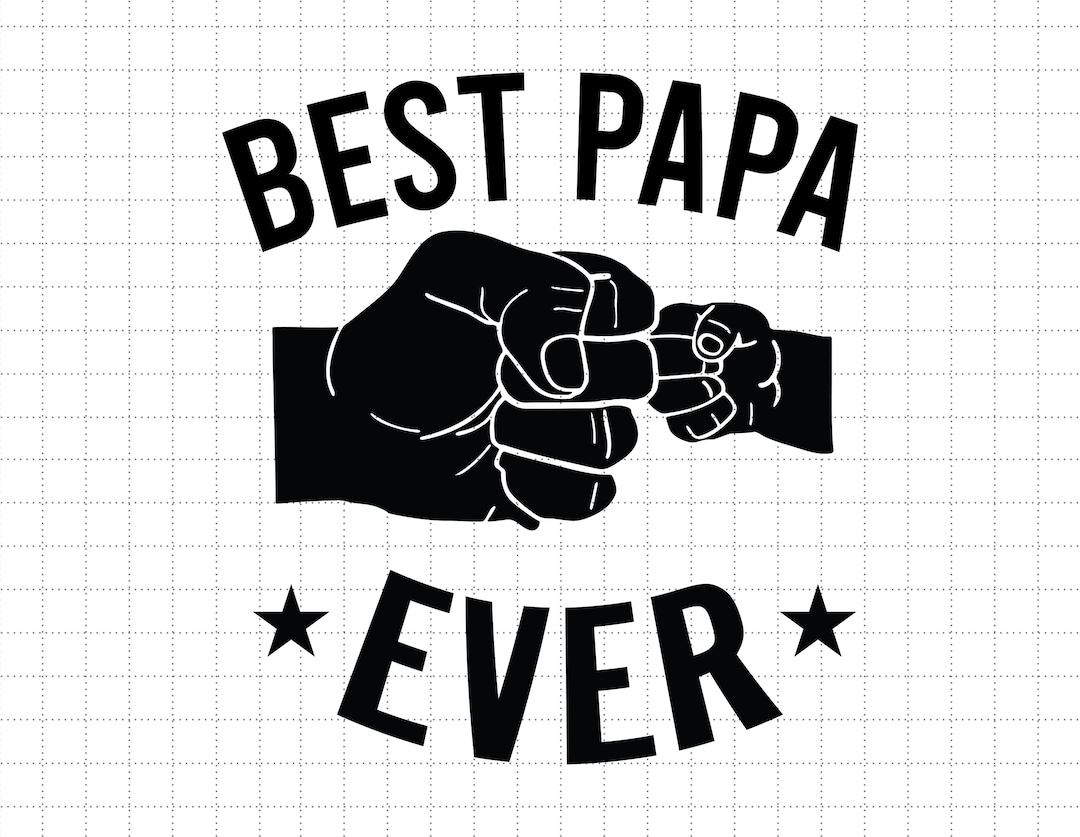 Best Papa Ever Svg, Best Papa Svg, US Flag Svg, Best Father Svg ...