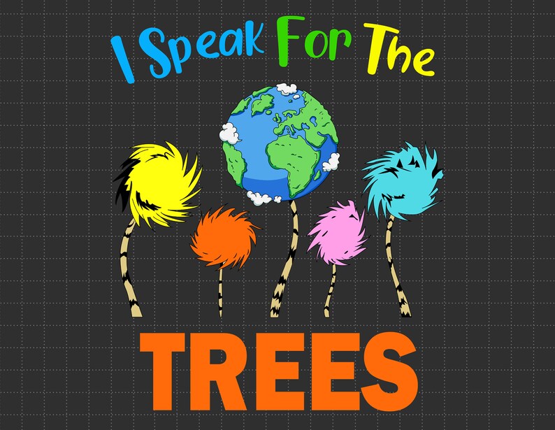 I Speak for the Trees Svg Save the Planet Svg Tree Svg - Etsy