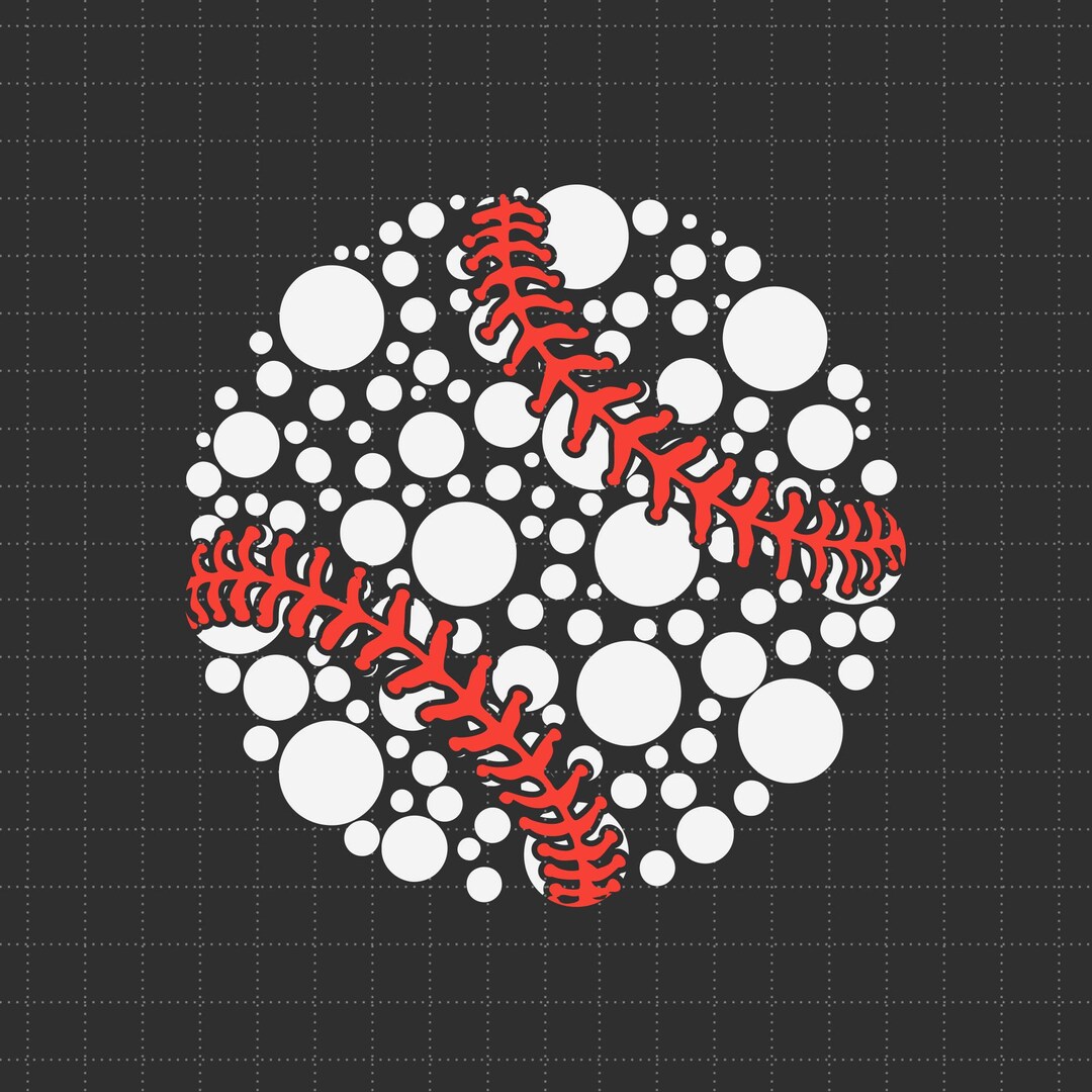 Dot Day Baseball Dots Svg, September 15th, Dot Day Multicolor Rainbow ...