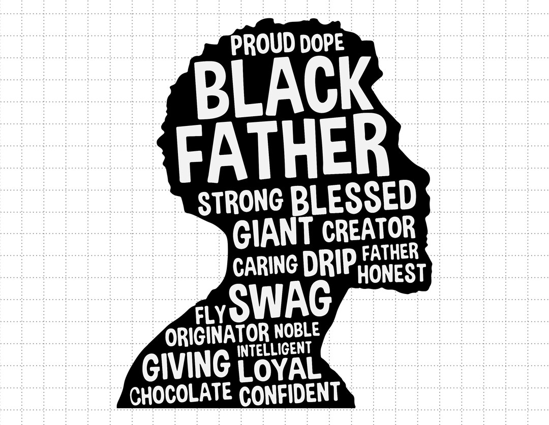 Black Father Svg, Black History Month Svg, Black Owned Svg, Black ...