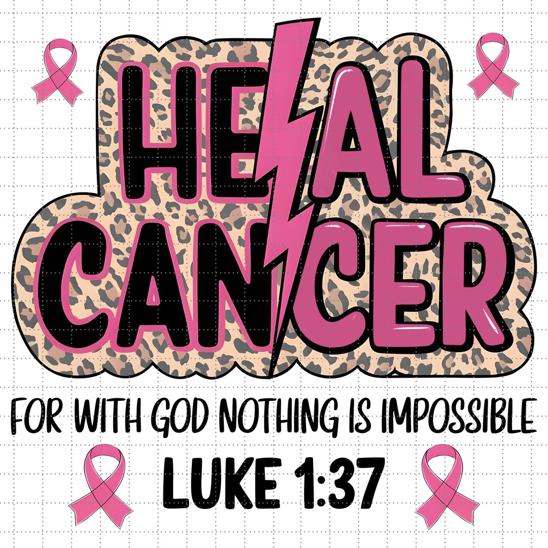 Heal Cancer Png, Breast Cancer Warrior Png, Christian Png, Religious ...