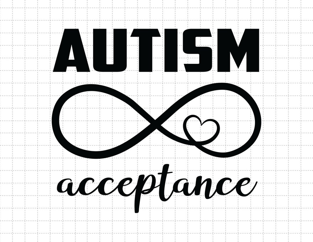 Infinity Autism Love Acceptance Svg, Autism Heart Puzzle Svg, Puzzle ...