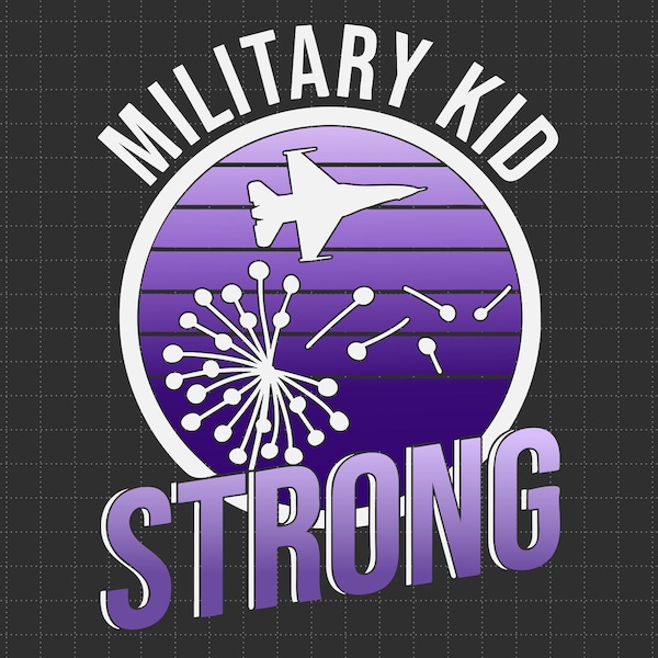 Military Child Dandelion Svg - Etsy