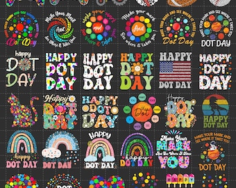 55 Designs International Dot Day Svg Png, Make Your Mark and See Where ...