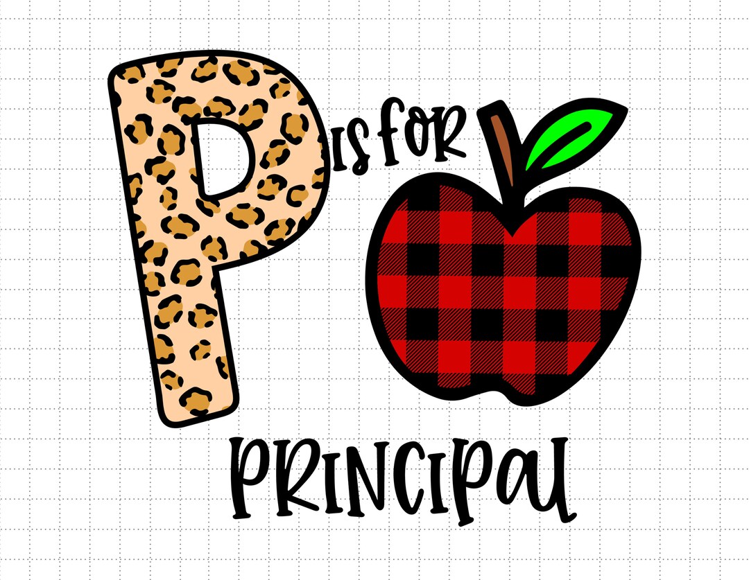 P Is For Principal Svg, Principal Svg, Principal Gift, Educating Svg ...
