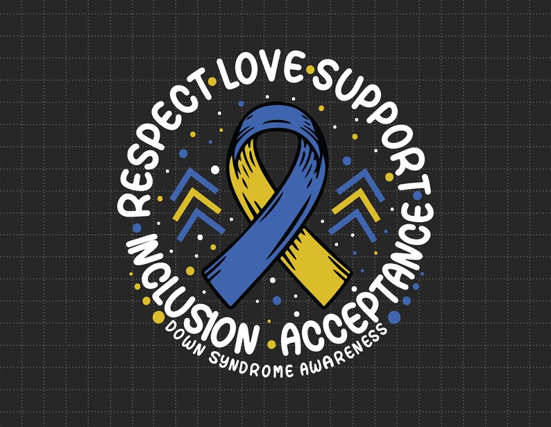 Support Down Syndrome Awareness Svg Three Arrows Symbol Svg - Etsy