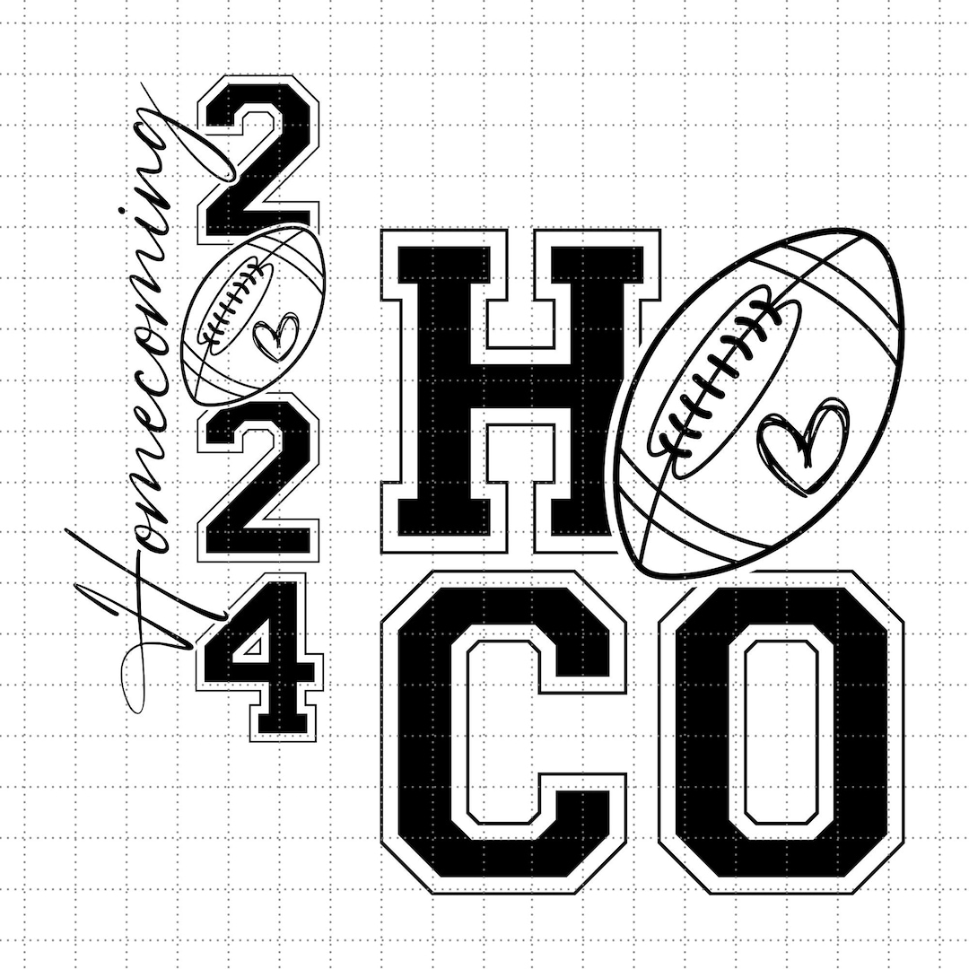 Hoco 2024 Svg Png, Homecoming 2024 Svg, Homecoming Svg Png, Hoco Png ...