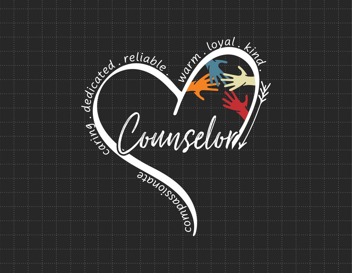 Counselor Heart Svg, Teacher Life Svg, Counselor Appreciation Svg, Back ...