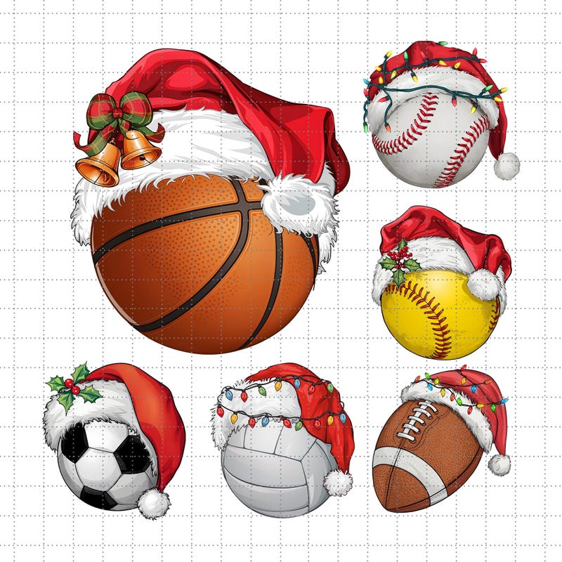 Christmas Sports - Etsy