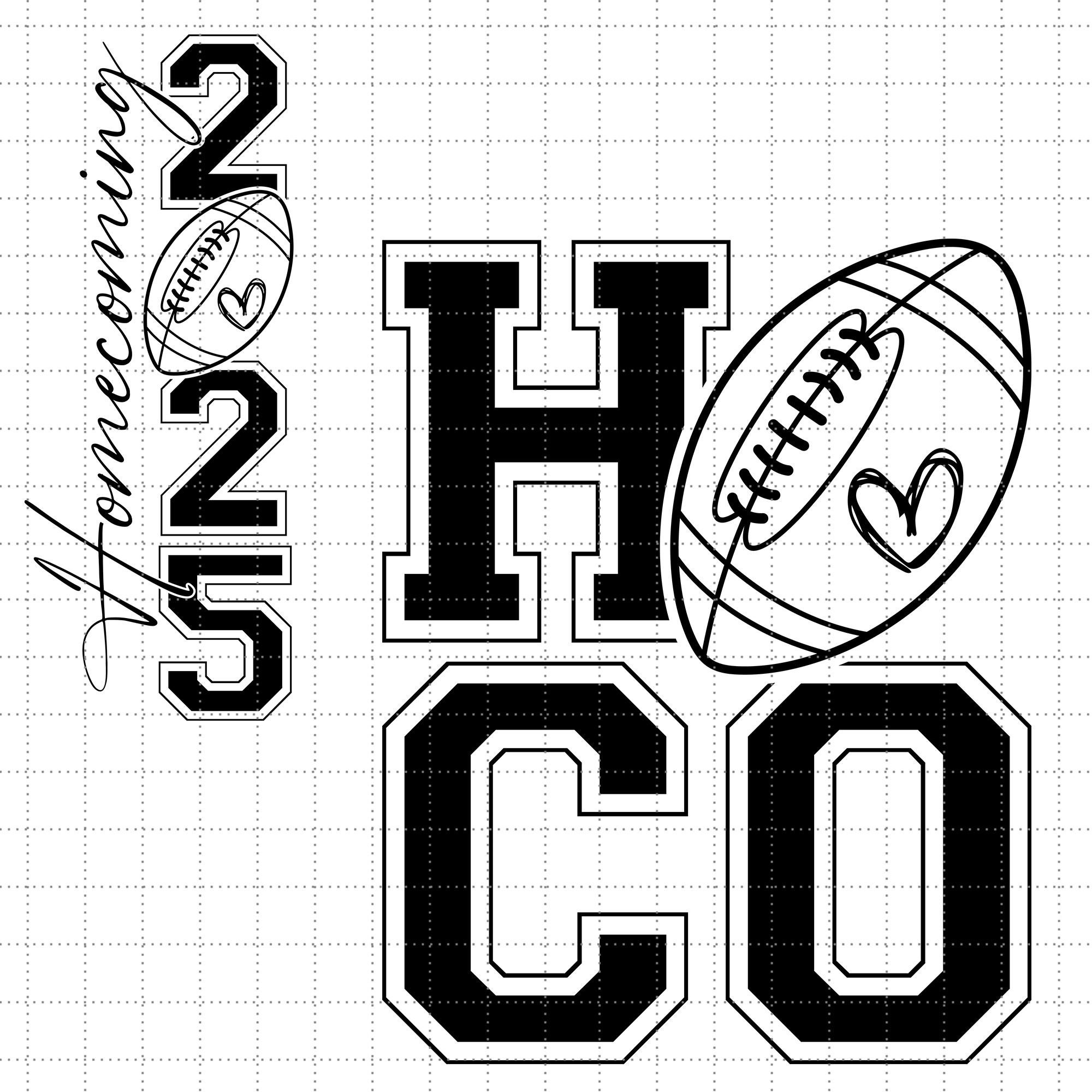 Hoco 2024 Svg Png, Homecoming 2024 Svg, Homecoming Svg Png, Hoco Png ...