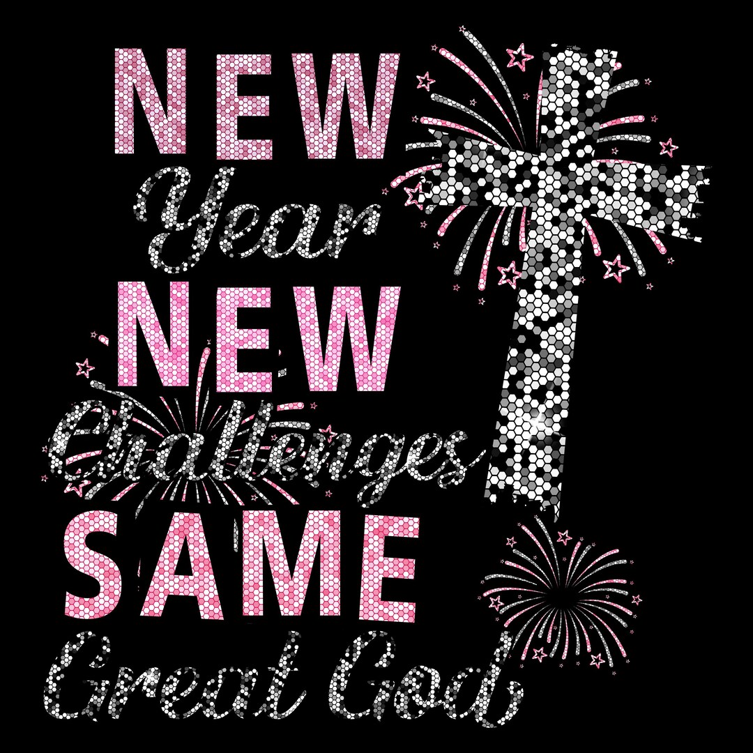 Happy New Year Png ,hello 2025 Christian PNG ,sublimation Design ...