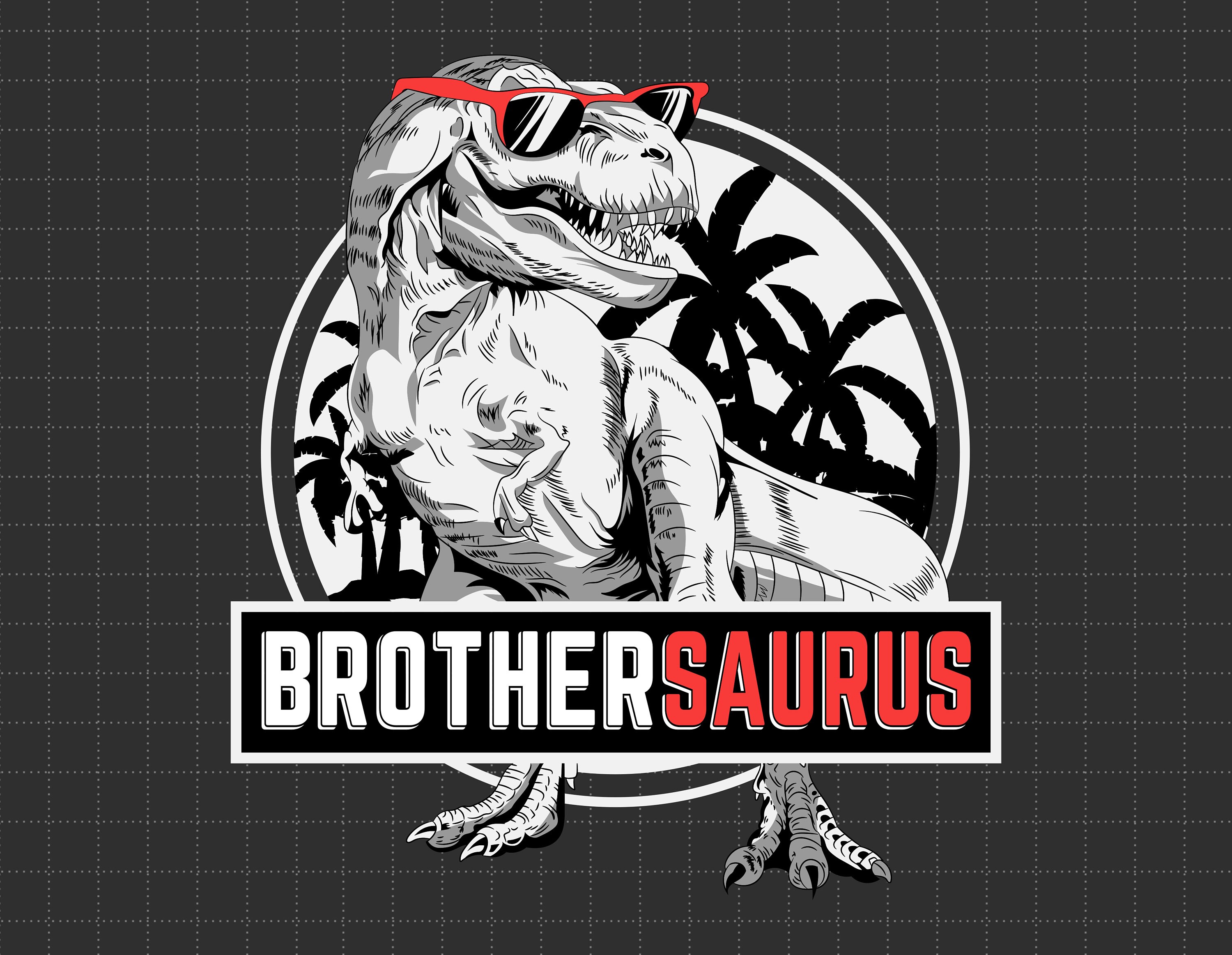 Brothersaurus Svg, Dino Familien Svg, Vatertag Svg, Vatertag Svg, Dad ...