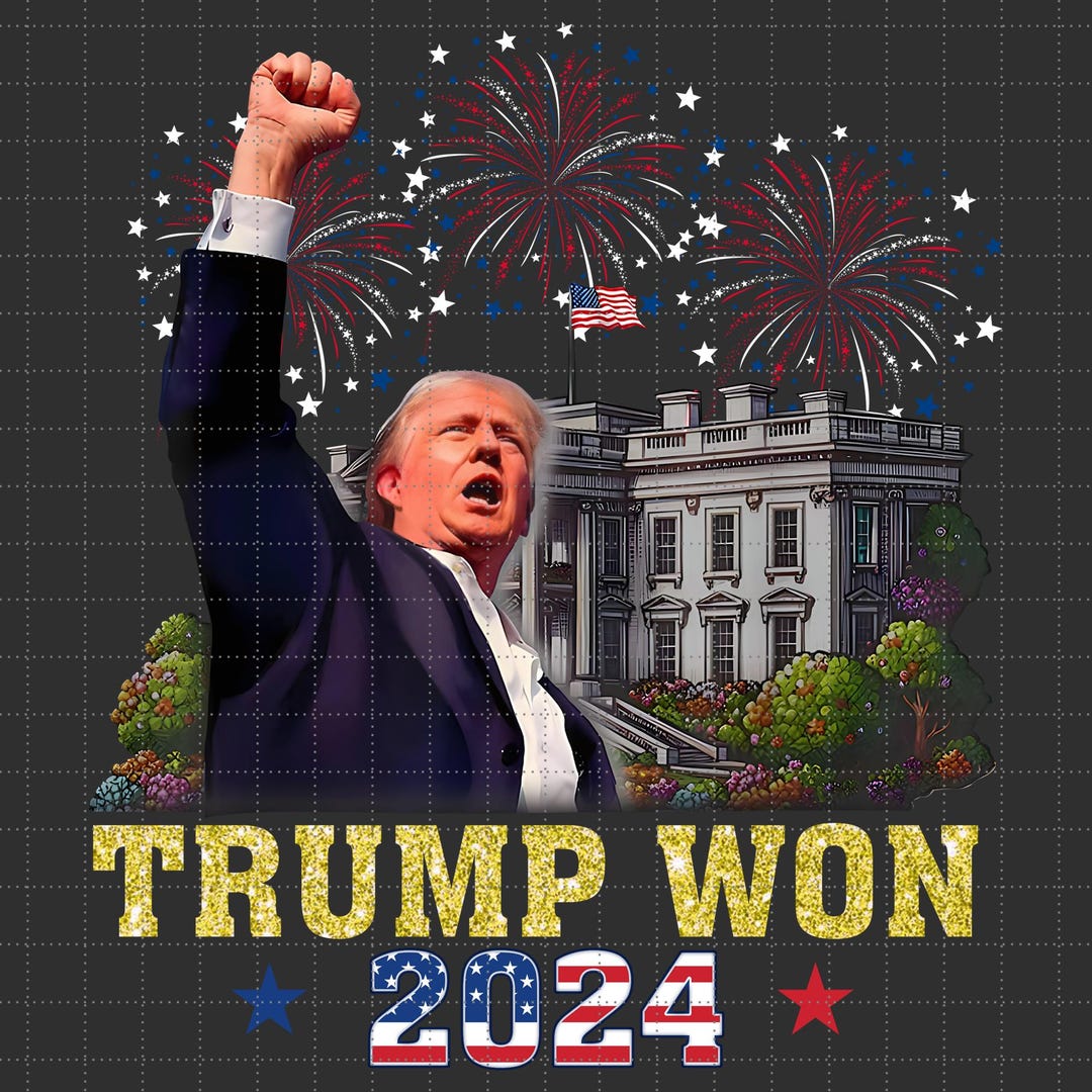 Congratulation Trump SVG, Trump Victory Again, Election 2024, MAGA ...