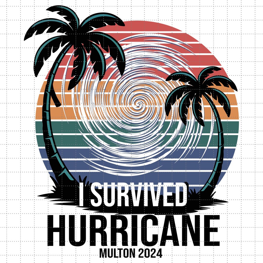 I Survived Hurricane Milton PNG, Florida Tropical Storm, Florida ...