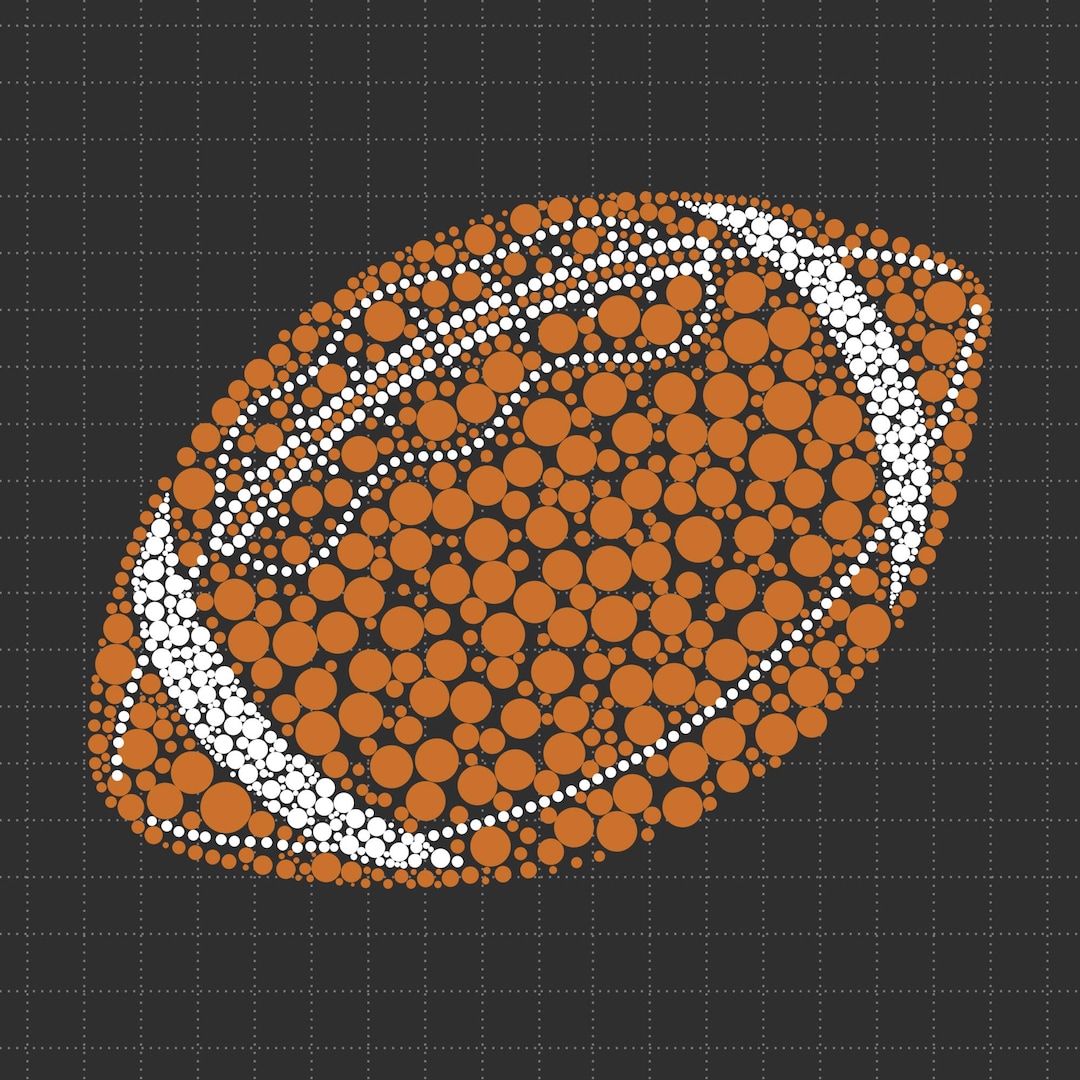 Happy Funny Polka Dot Football Svg, International Dot Day Svg Png ...