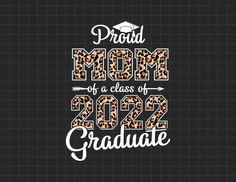 Proud Mom of A Graduate Svg Graduation Proud Senior Svg - Etsy