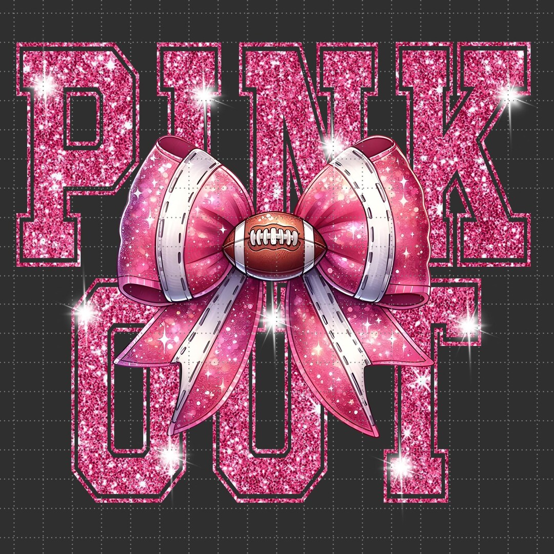 Football Pink Out Png, Breast Cancer Football Png, Breast Cancer ...