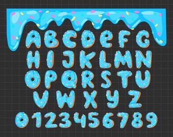 Alphabet Pink Donut Kids Svg Donut Letters Donut Lover Svg Forever ...