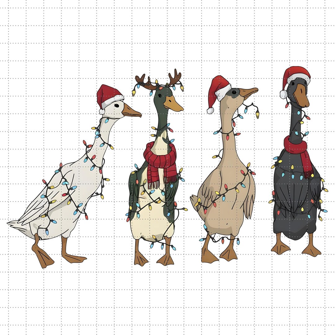 Hunting Season 2025 Png, Duck Hunting, Funny Animals Holiday, Santa ...