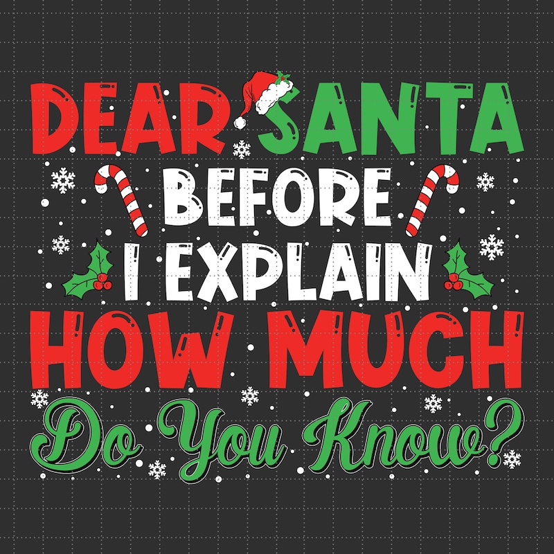 Do You Know Santa - Etsy