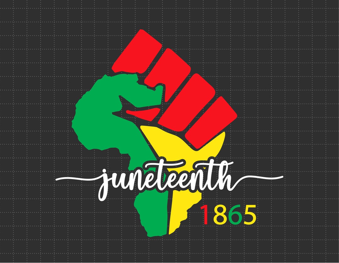 Juneteenth SVG, Juneteenth Fist 1865 Svg, Freedom Day, BLM Svg ...
