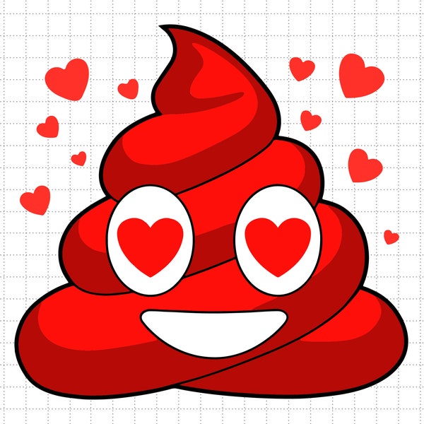 Poop Emoji Svg - Etsy