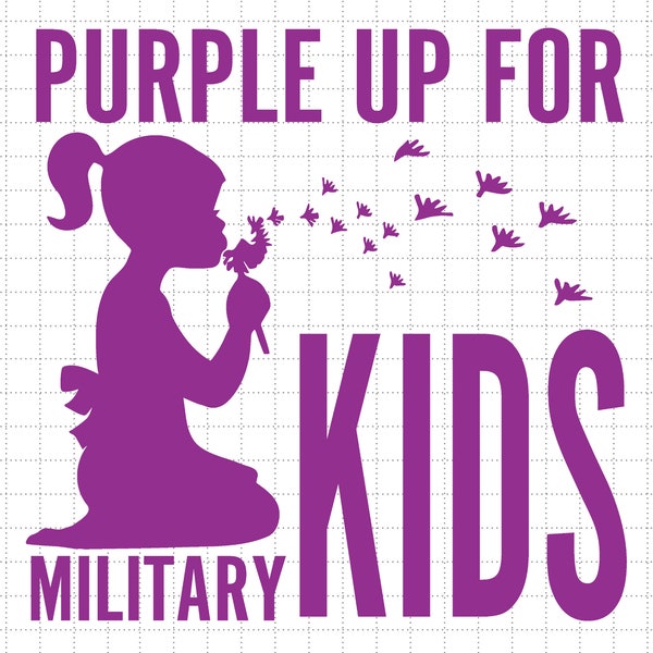 Military Child Dandelion Svg - Etsy