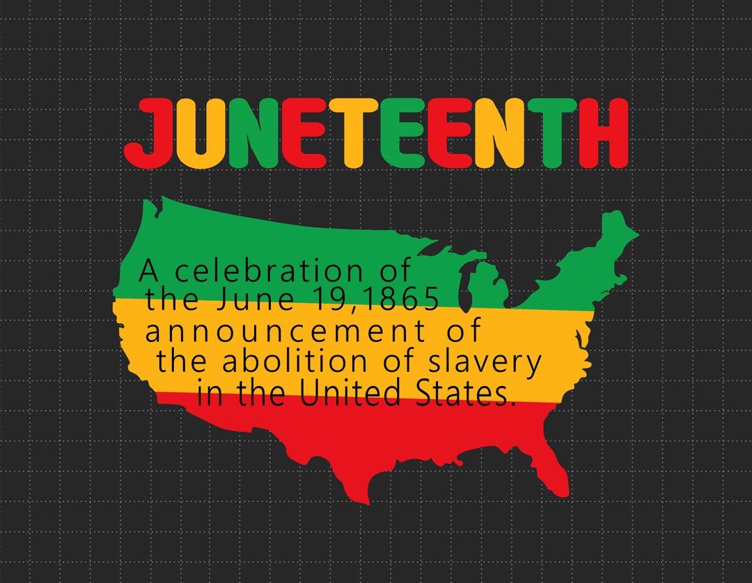Juneteenth Definition 1865 African American Pride Svg - Etsy