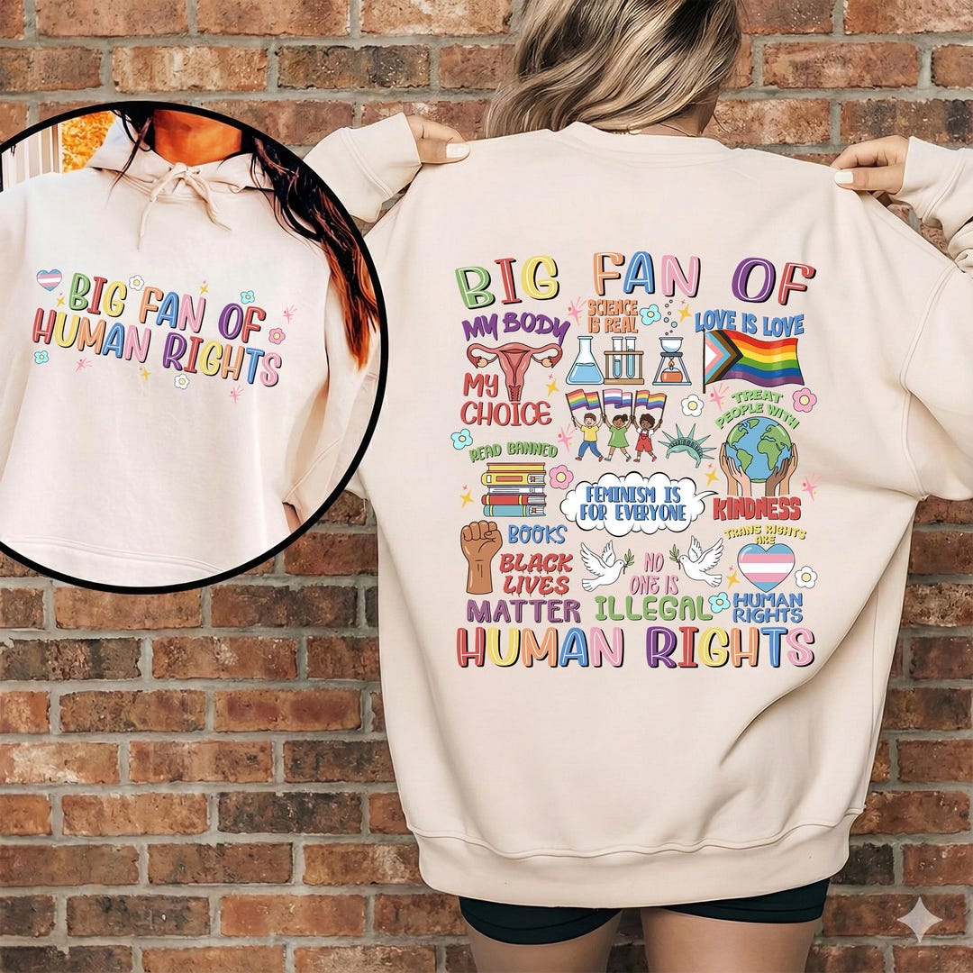Big Fan of Human Rights Png, Social Justice Design, Support Immigrant ...