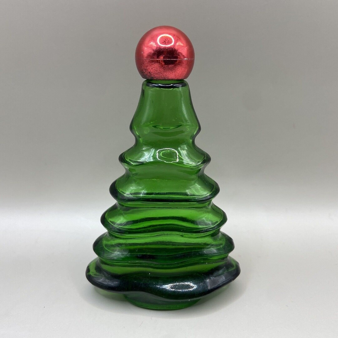 1970s Avon Unforgettable 1oz Cologne Christmas Tree Bottle Red - Etsy