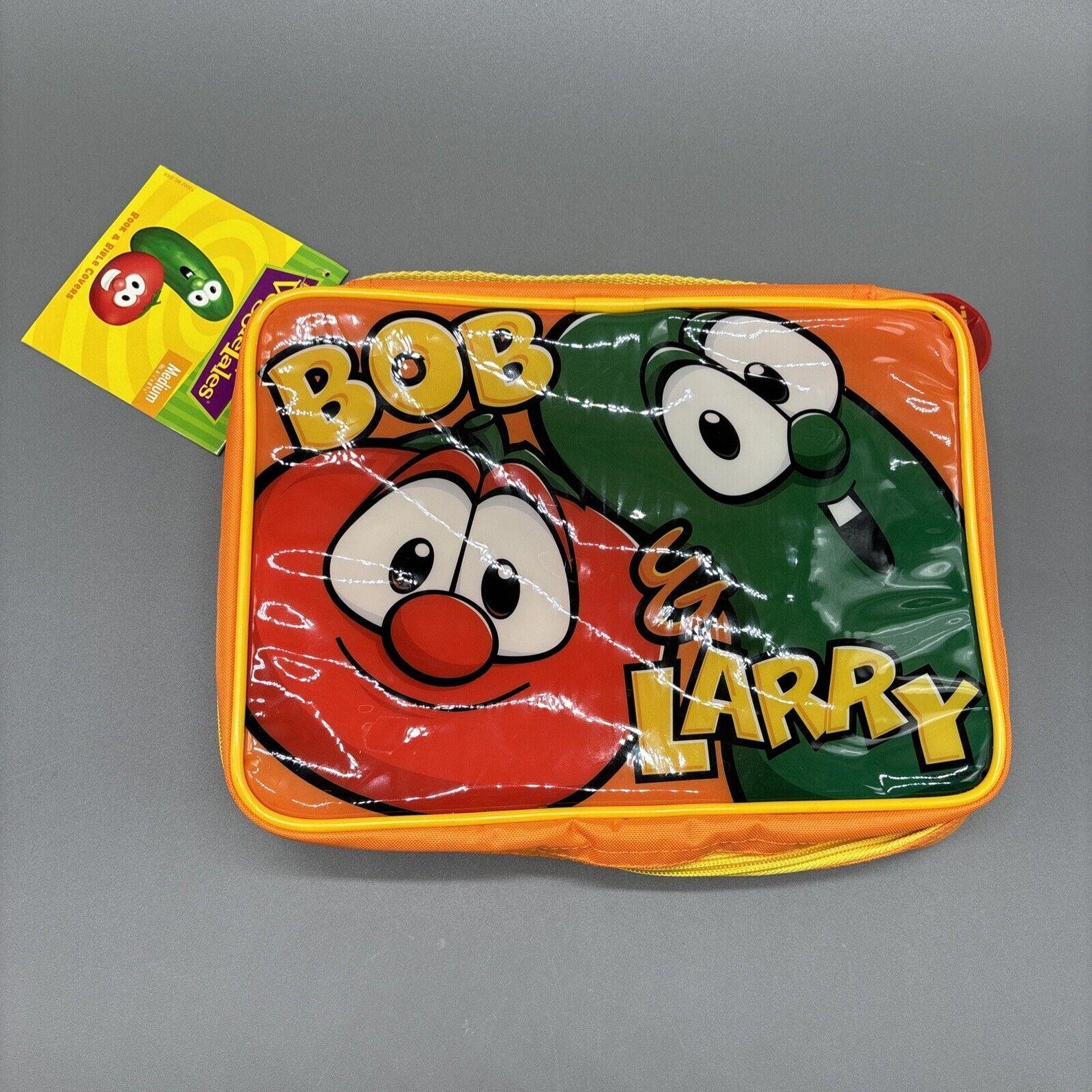 Veggie Tales Bob & Larry Bible Book Cover Carrying Case Vintage 2003 ...