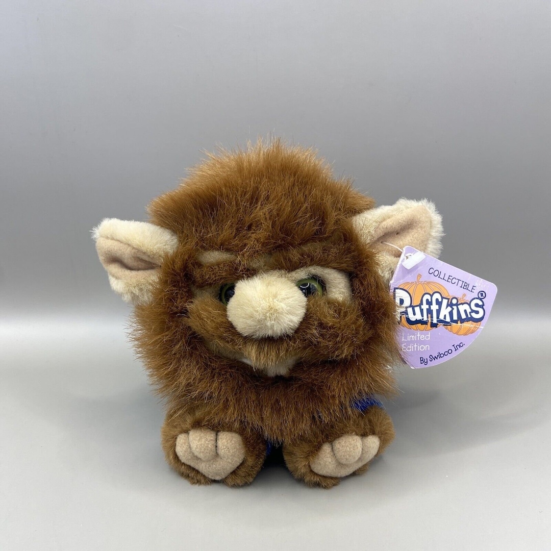 Vintage Puffkins Limited Edition Halloween wolfgang Werewolf Plush Y2K ...