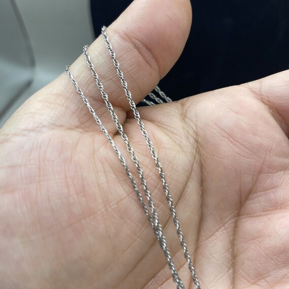 925 Sterling Silver MC Multi Strand Layered Rope Chai… - Gem