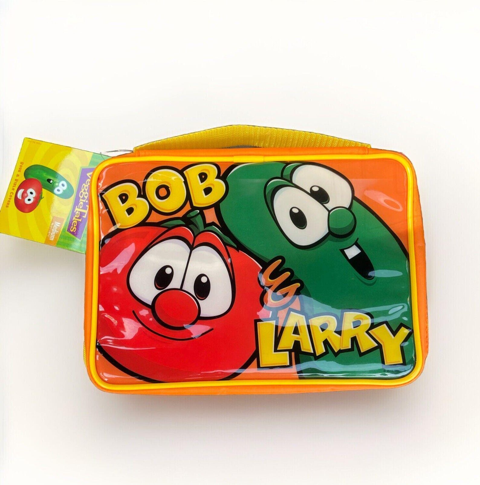 Veggie Tales Bob & Larry Bible Book Cover Carrying Case Vintage 2003 ...
