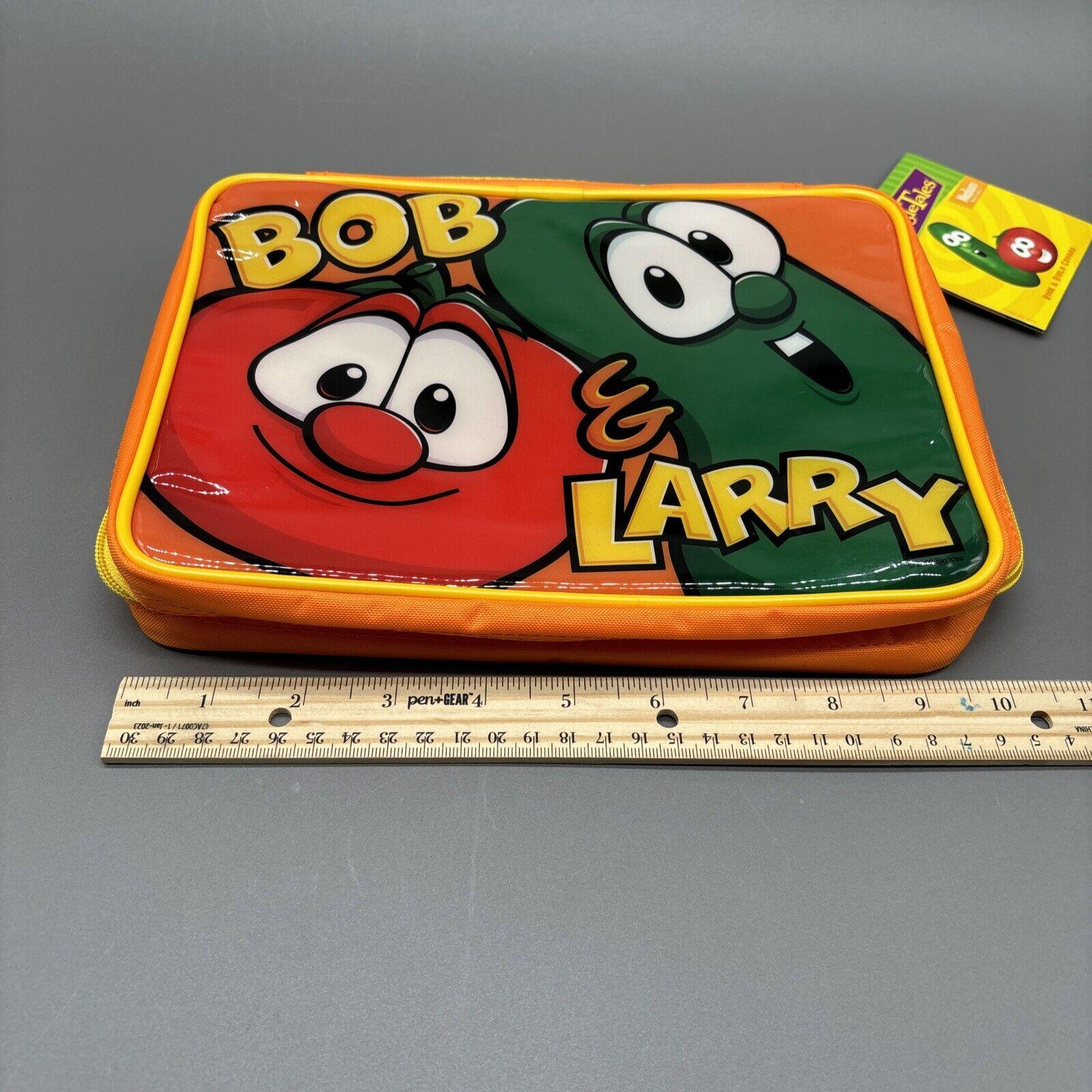 Veggie Tales Bob & Larry Bible Book Cover Carrying Case Vintage 2003 ...