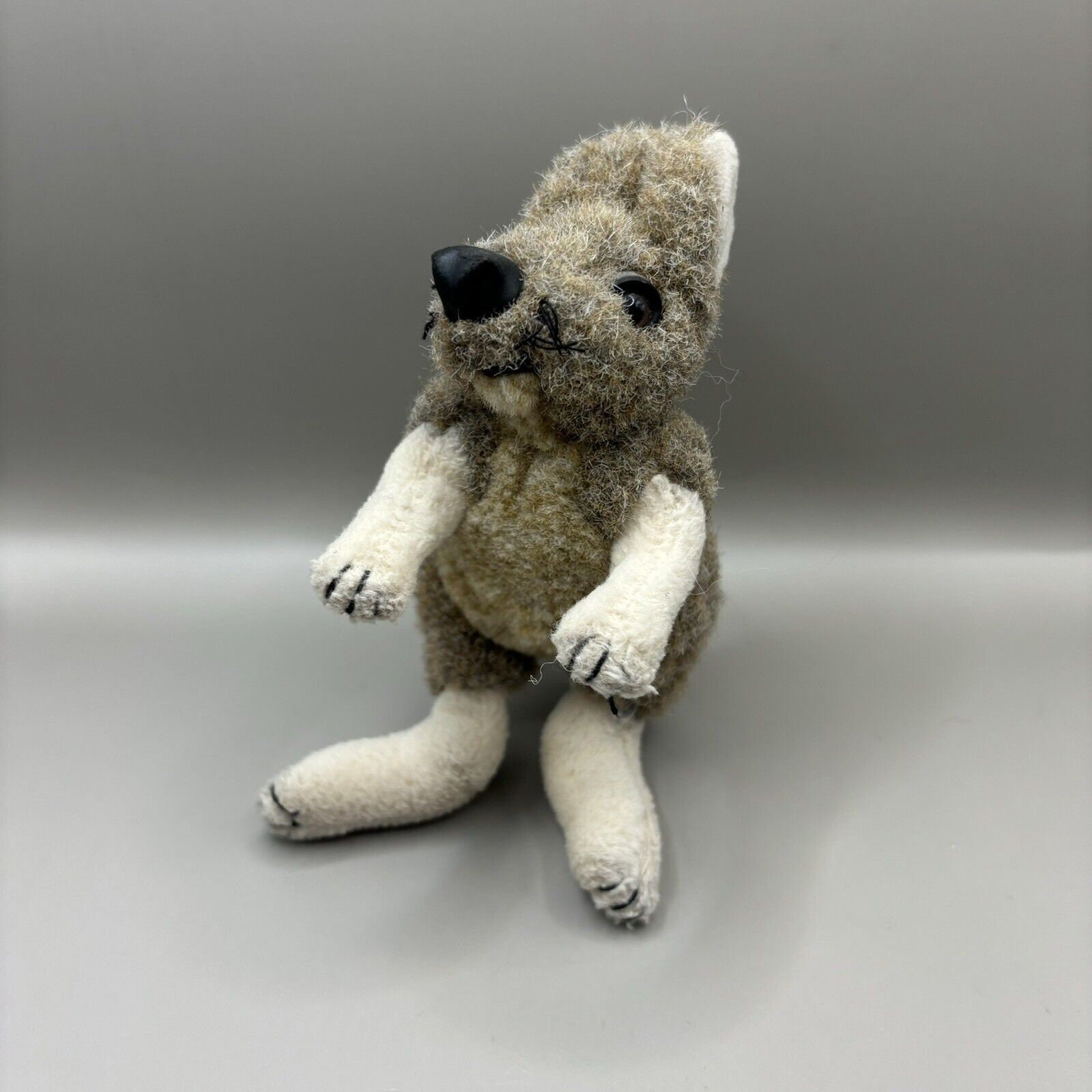 Vintage Discovery Channel Kangaroo Baby Joey 5 Realistic Plush Stuffed ...