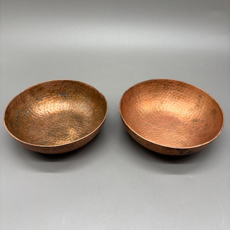 Copper Table Bowls - Etsy