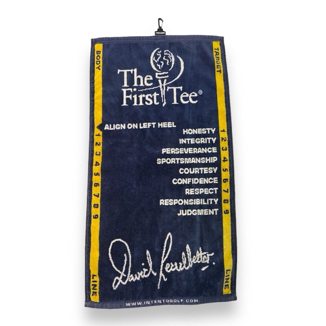 Vintage David Leadbetter Golf Swing Training Putter Towel W/clip ~ the ...