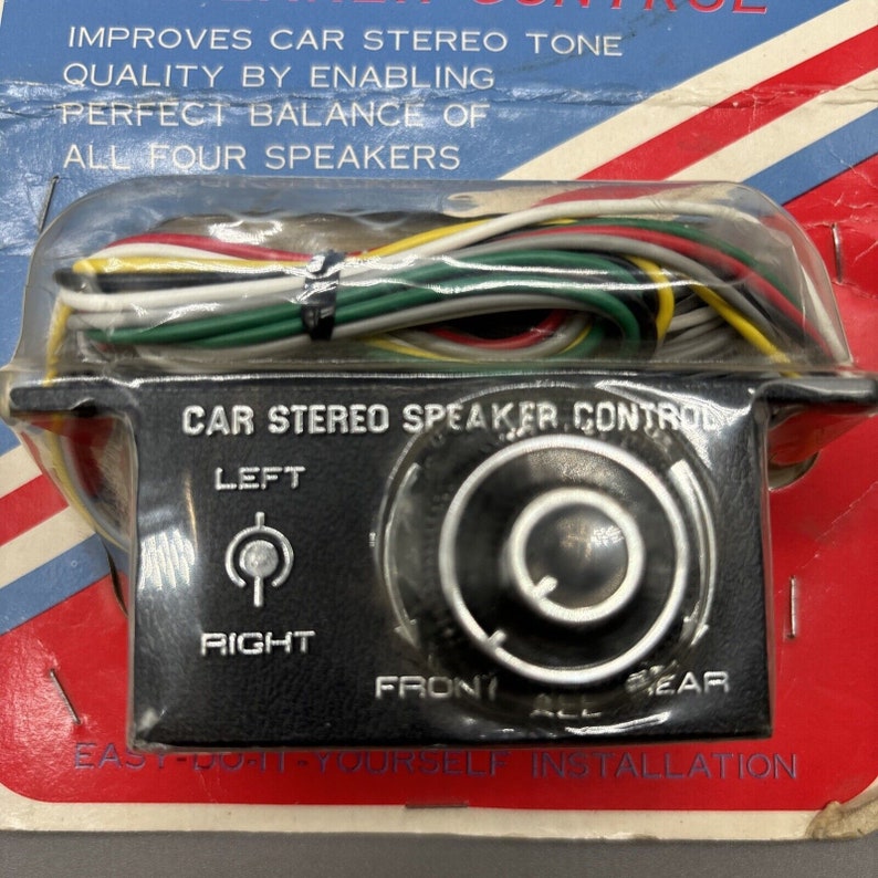 Vintage Boman Astrosonix 4-way Car Stereo Speaker Control 1970s ...
