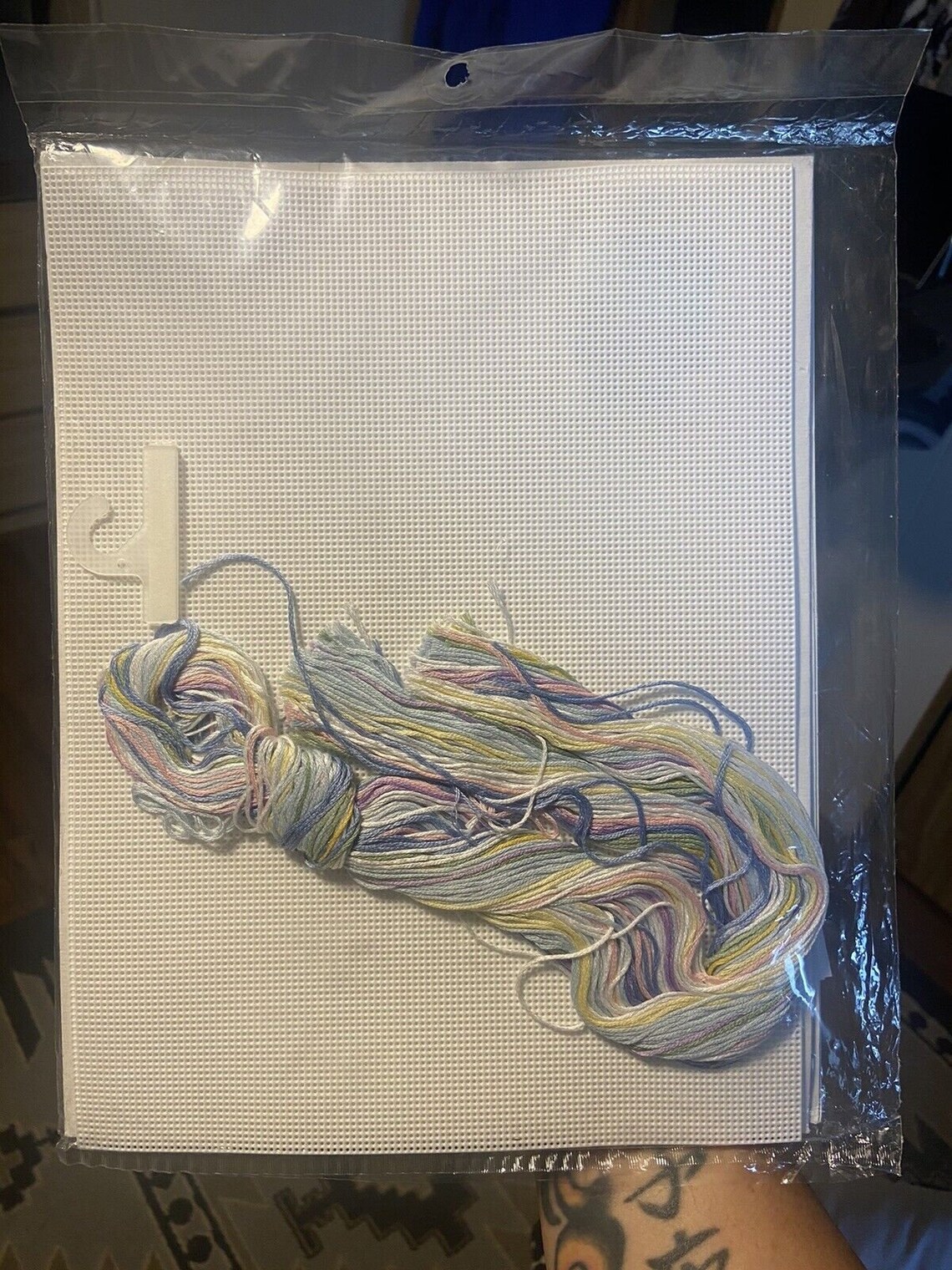 Janlynn Dreamtime Peek-a-boo Counted Cross Stitch Frame Kit - 7" X 11 ...