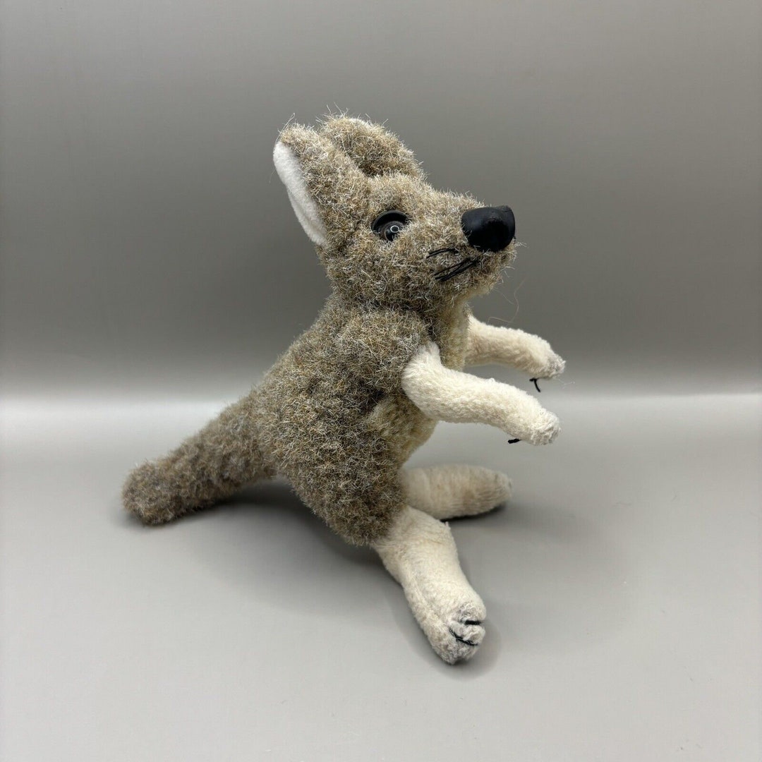 Vintage Discovery Channel Kangaroo Baby Joey 5 Realistic Plush Stuffed ...