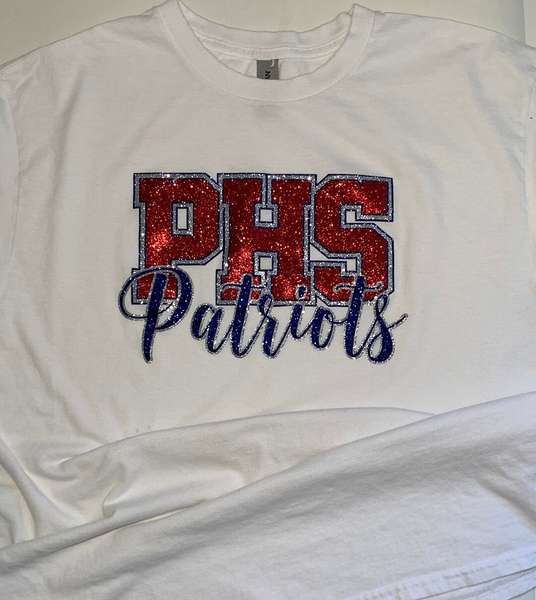 Custom Glitter Cheer Shirt - Etsy