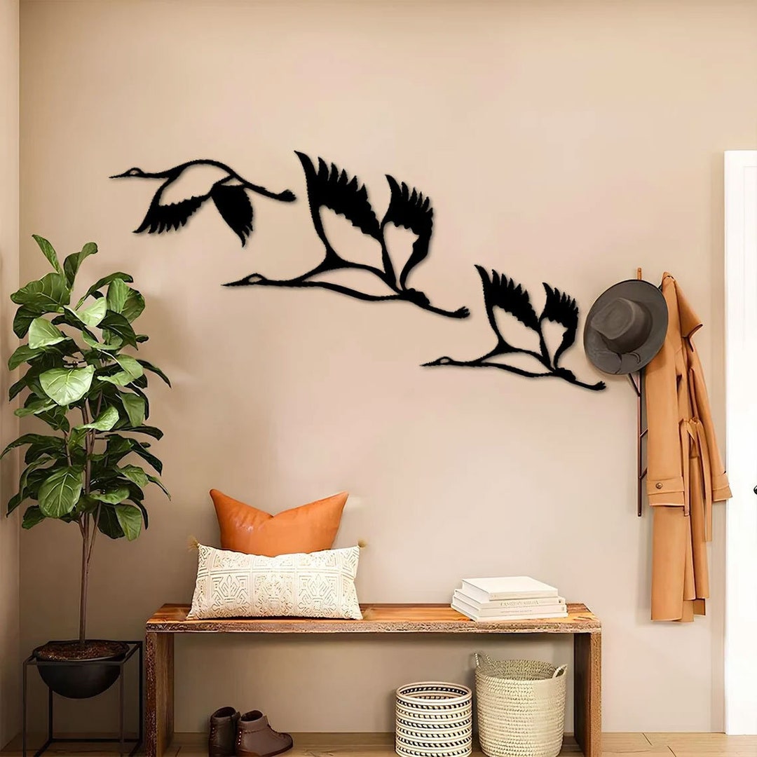 Stork Wall Decor, Migratory Birds Wall Hangings, the Stork Wall Art ...