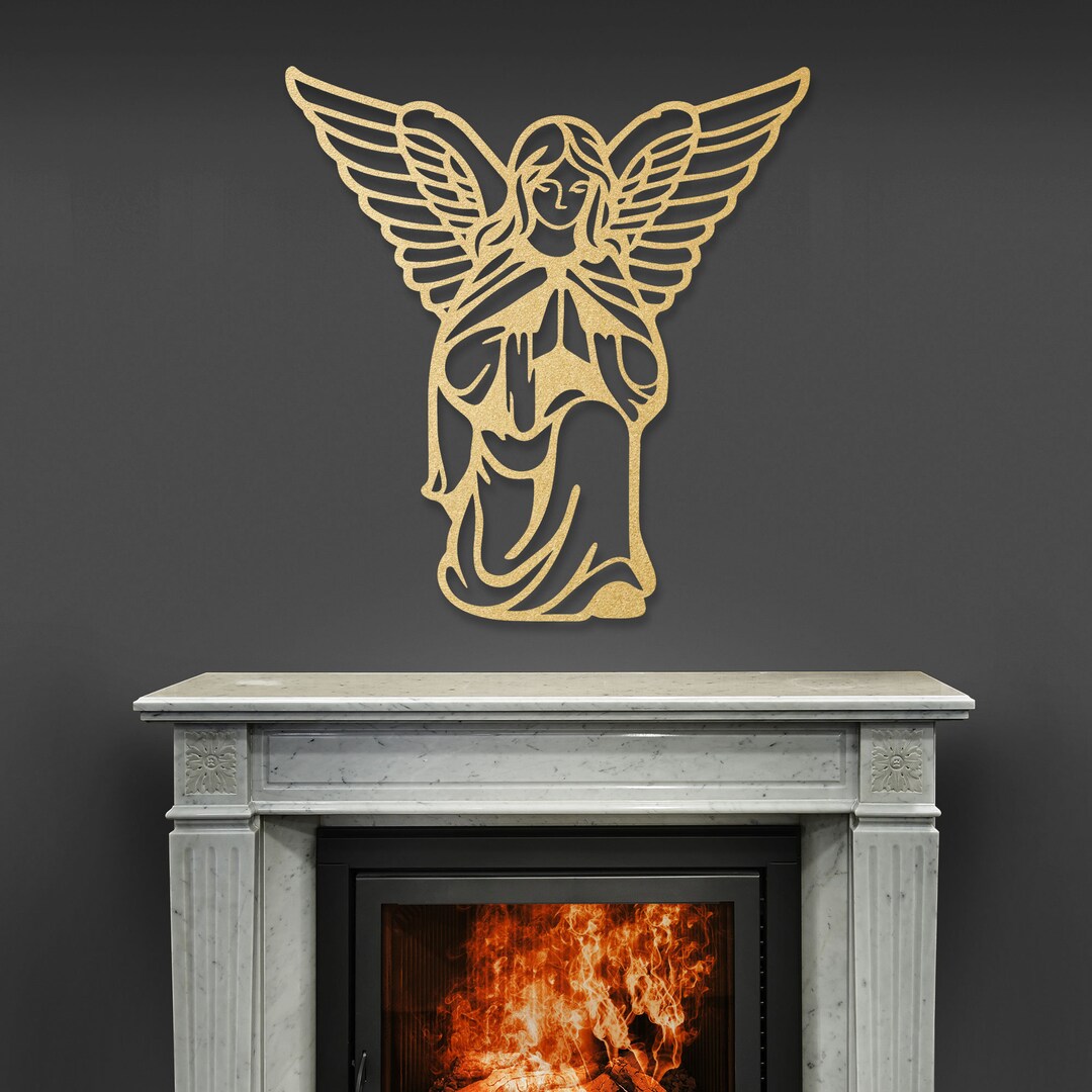 Angel Mary Wall Decor Angel Metal Wall Art Living Room Wall - Etsy