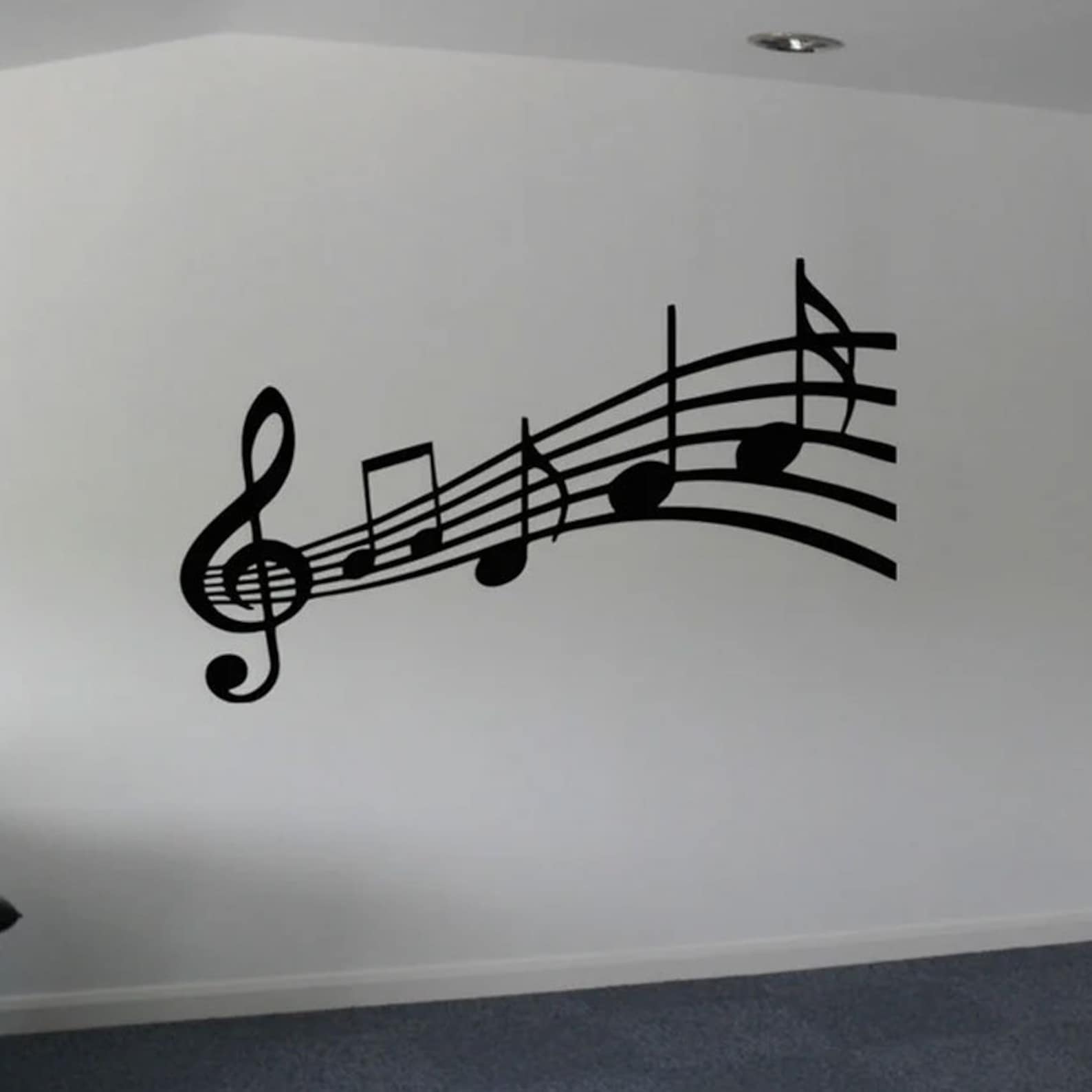 Music Notes Wall Art, Wooden Music Notes, Music Wall Decor, Music ...