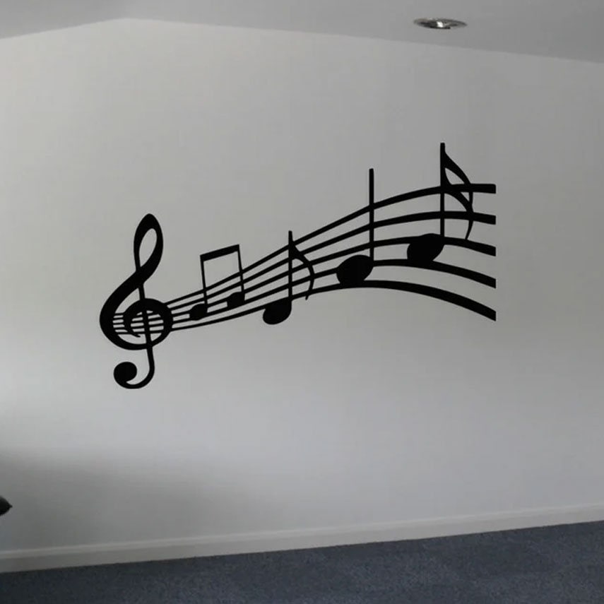 Music Notes Wall Art, Wooden Music Notes, Music Wall Decor, Music ...