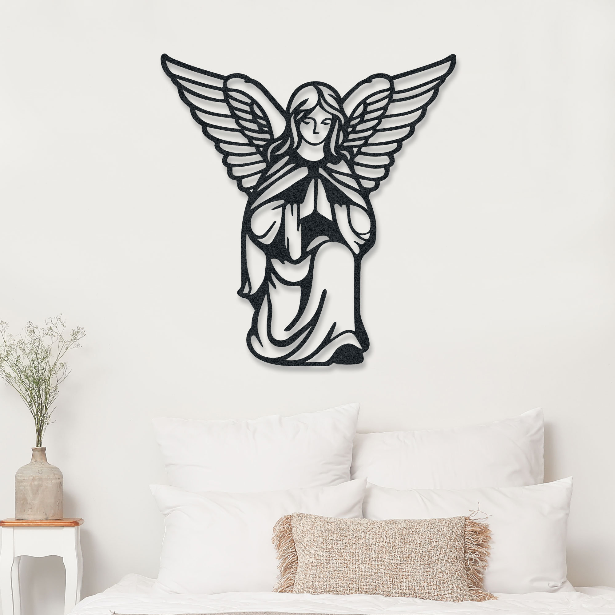 Angel Mary Wall Decor Angel Metal Wall Art Living Room Wall - Etsy